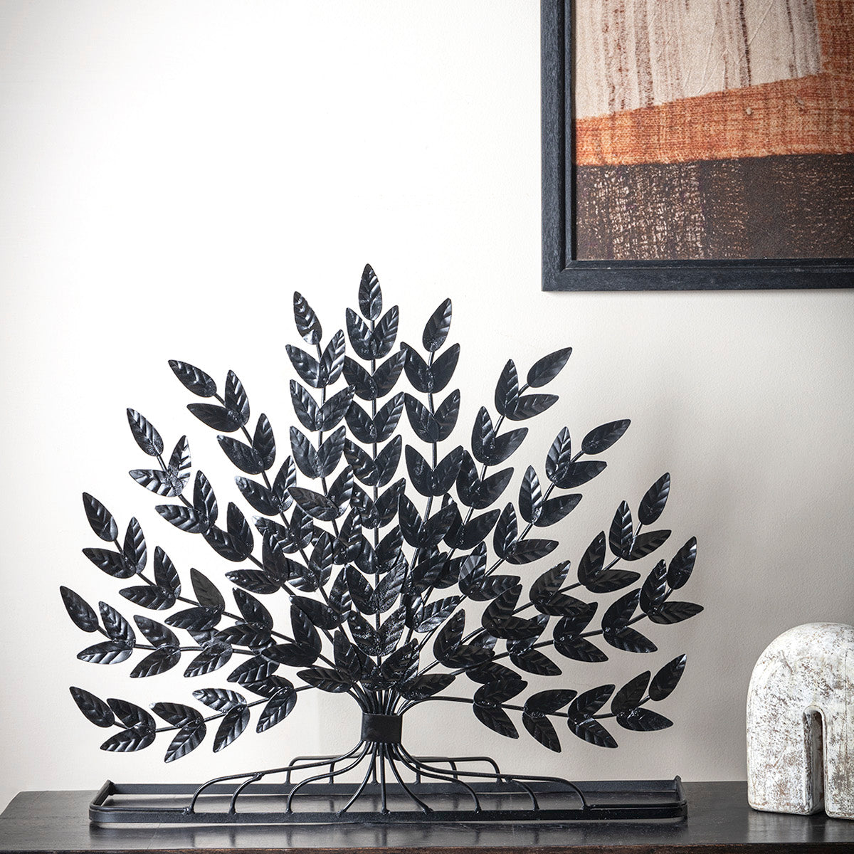 Udyam Iron Decorative Tree – Contrast Living