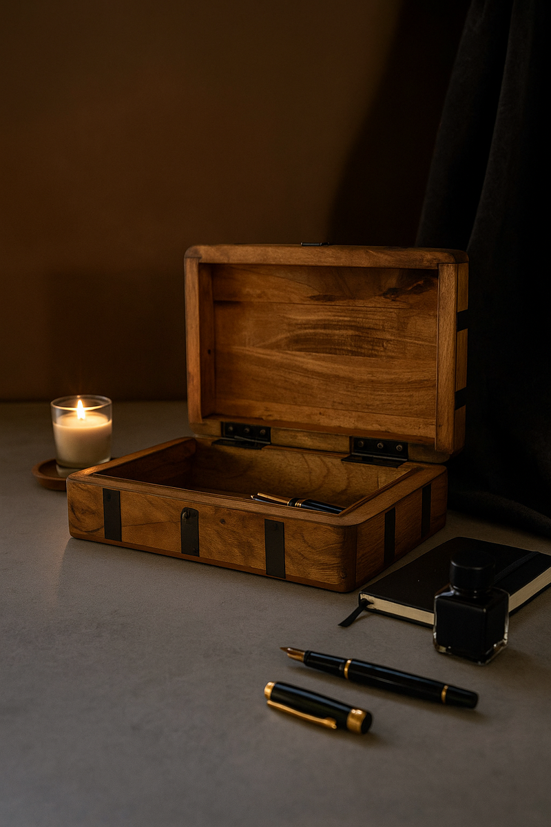 Mettur Wooden Box – Contrast Living